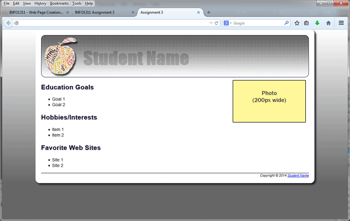 INFO1311 Assignment 3